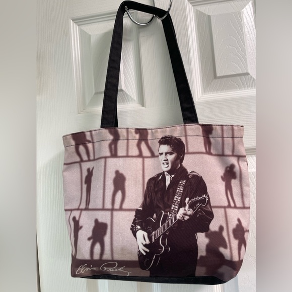 Source Unknown | Bags | Two Elvis Presley Canvas Tote Bags | Poshmark